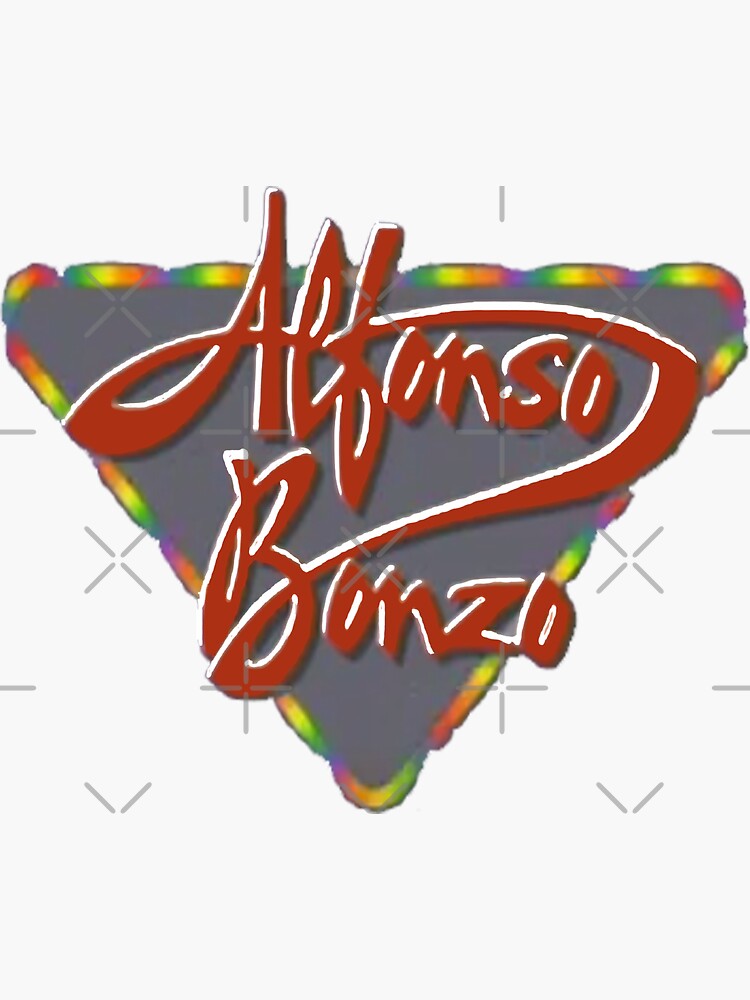 Pegatina «Alfonso Bonzo - TV retro para niños» de oldkidstv | Redbubble