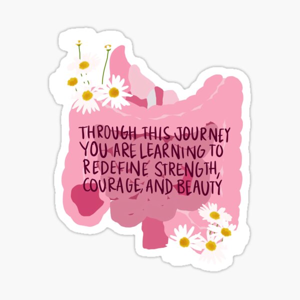 "IBD JOURNEY" Sticker for Sale by Chronicallyhnst | Redbubble