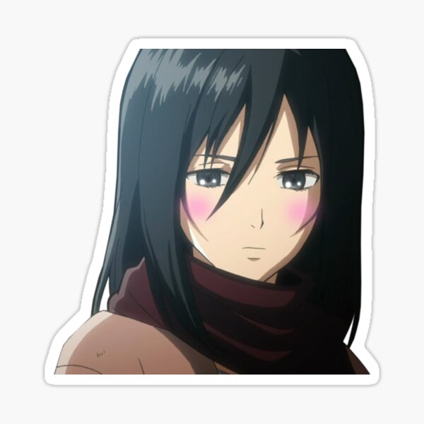 Mikasa Ackerman Stickers | Redbubble