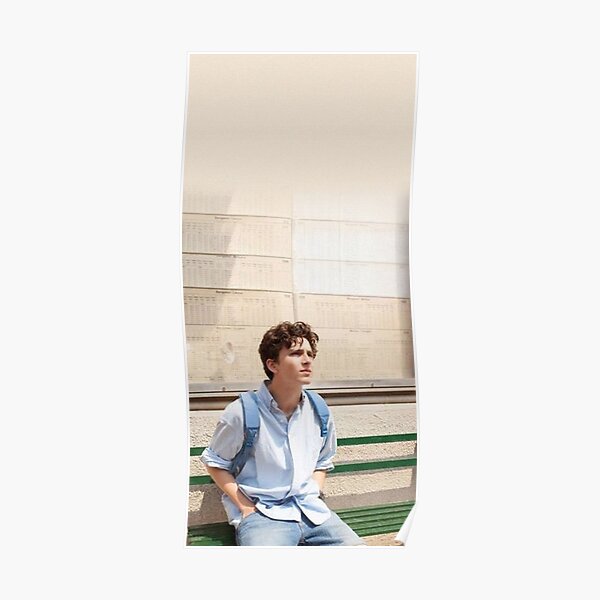 Póster «Llámame por tu nombre elio Timothée chalamet» de Coco97203 ...