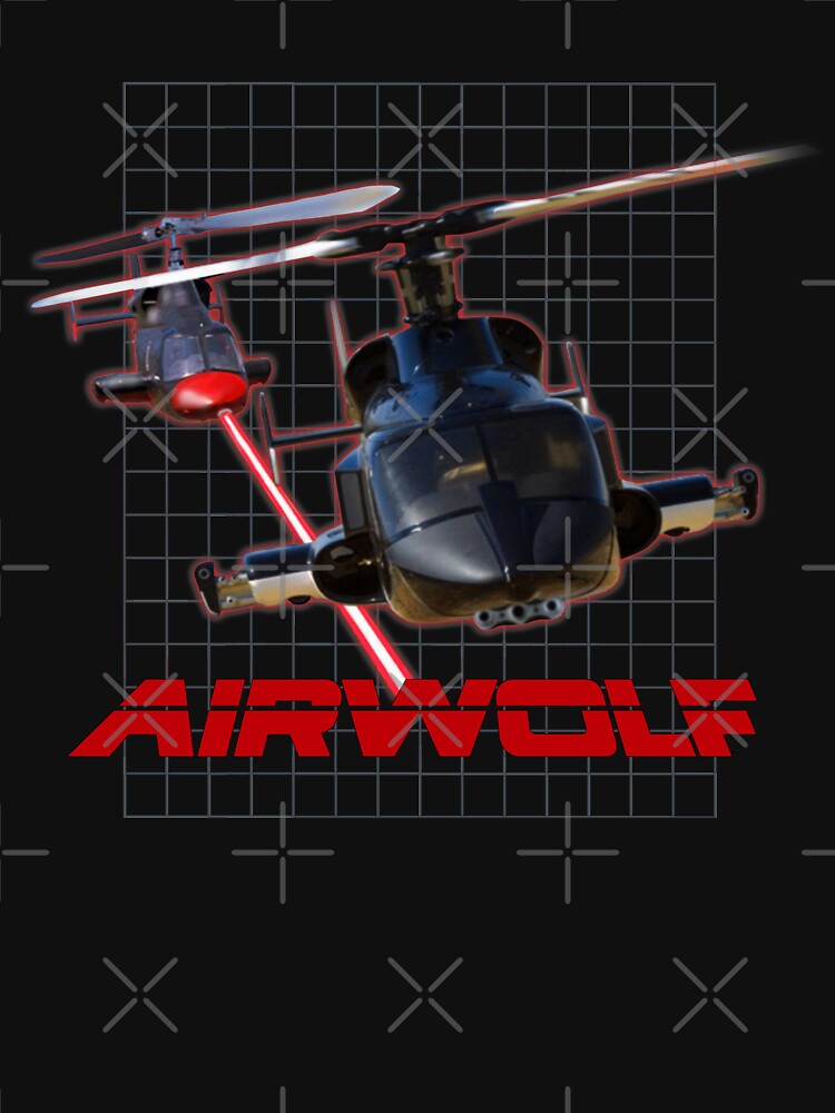 "Airwolf" Essential T-Shirt for Sale by Ravensclaw3 | Redbubble