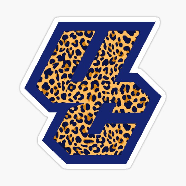 "Utica college cheetah print UC" Sticker for Sale by anrockhi | Redbubble