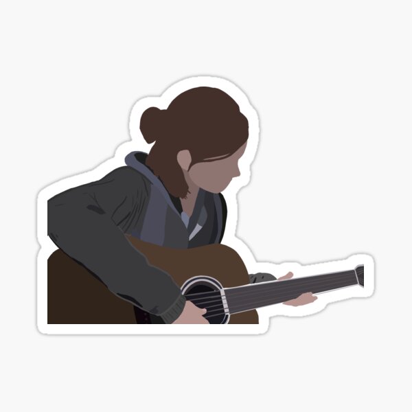 The Last Of Us Ellie Tattoo Stickers | Redbubble
