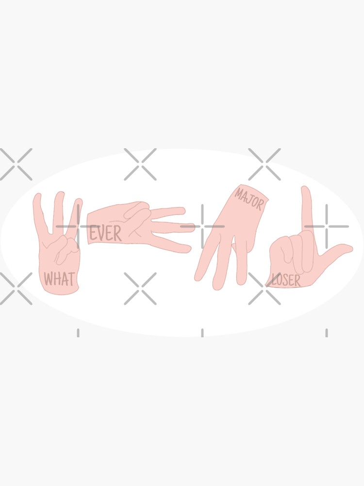 "WEML" Sticker by TheDayisOurs | Redbubble