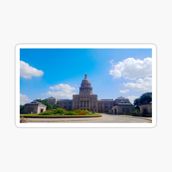 "Austin City Building" Sticker by zypher316 | Redbubble