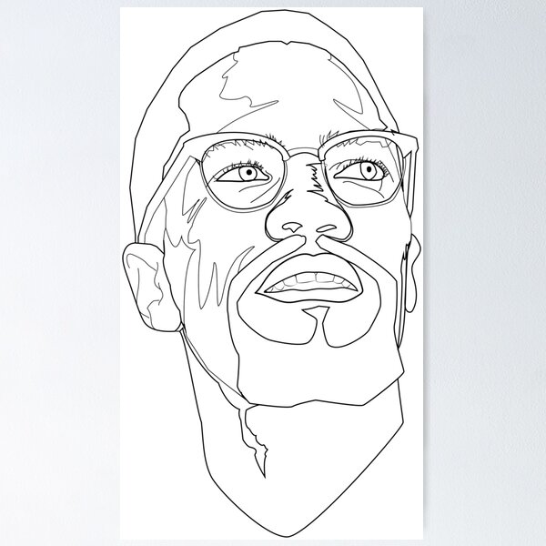 How To Draw Malcolm X