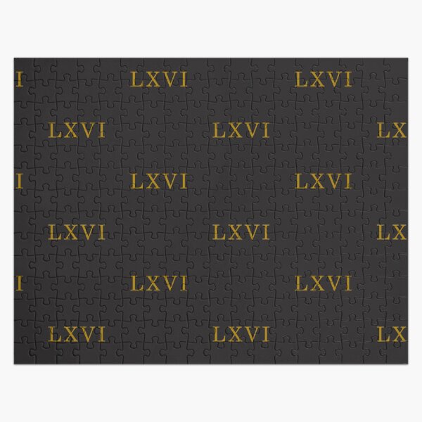 Roman Numerals Jigsaw Puzzles | Redbubble