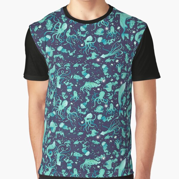"Sea Life" T-shirt for Sale by JadeGordon | Redbubble | sea life ...