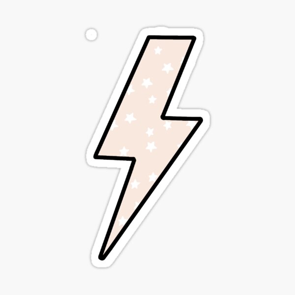 "star lightning bolt" Sticker by shiny-stickers | Redbubble