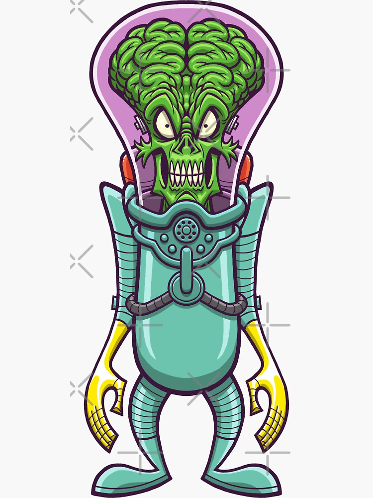 "MARS ARMY" Sticker by MINION-FACTORY | Redbubble