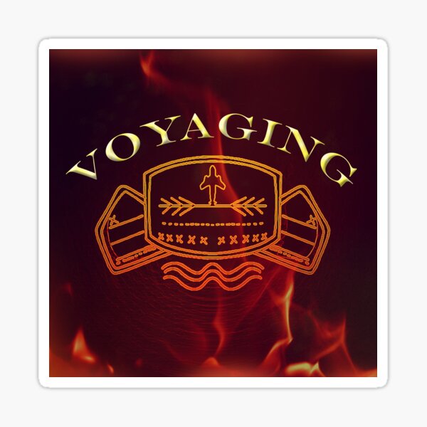 "Voyager " Sticker by Maljdini | Redbubble