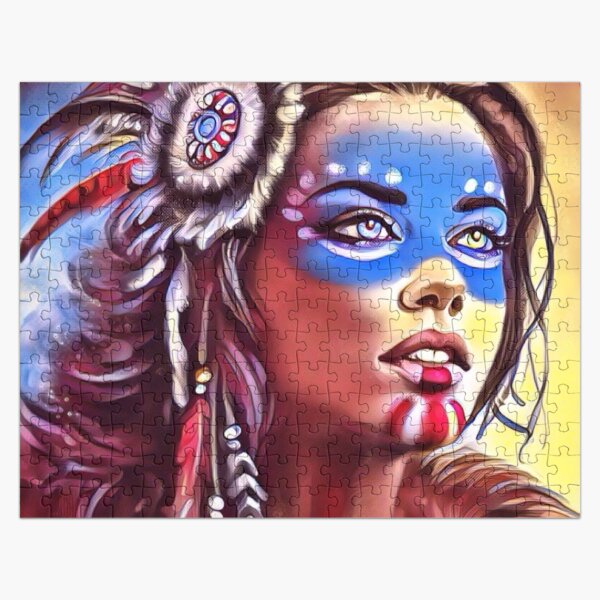 Native Americans Jigsaw Puzzles | Redbubble
