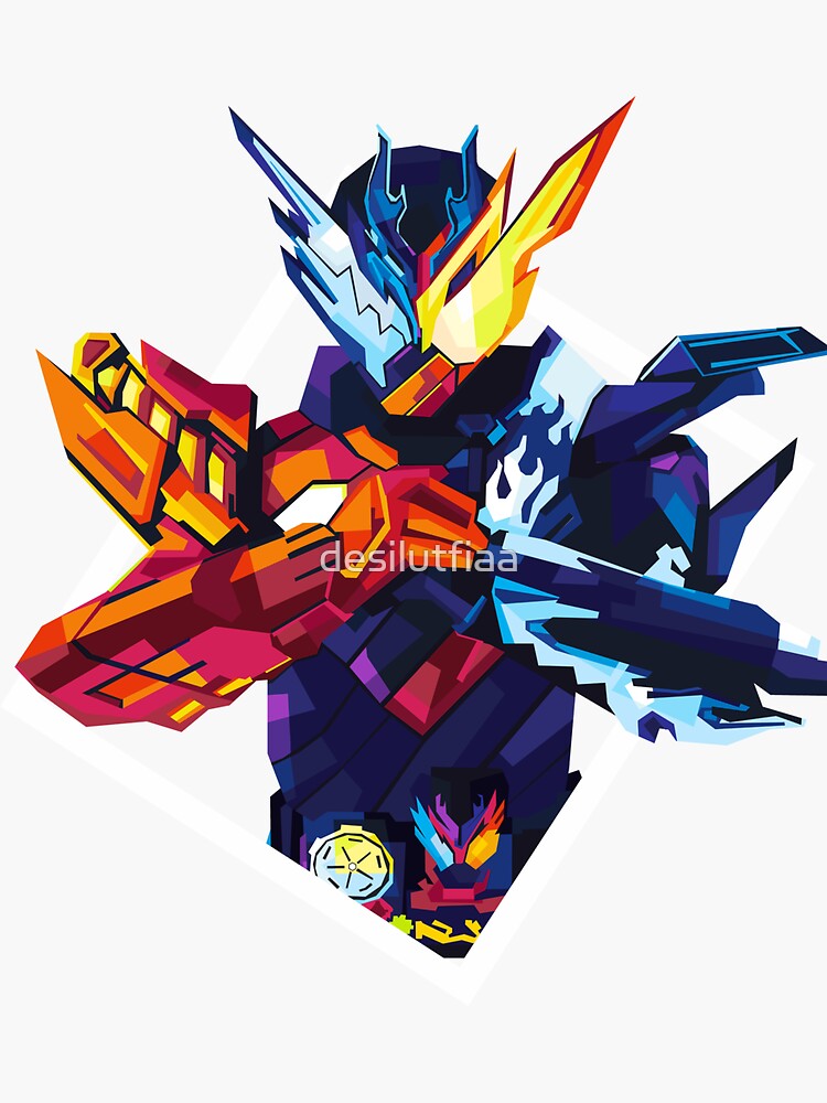 "Kamen Rider Cross Z Build "Be The One"" Sticker for Sale by ...