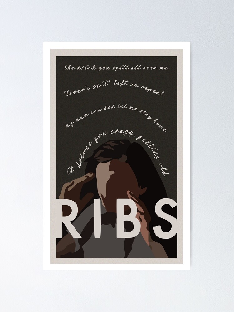 "Ribs by Lorde Poster" Poster for Sale by caromerkel | Redbubble