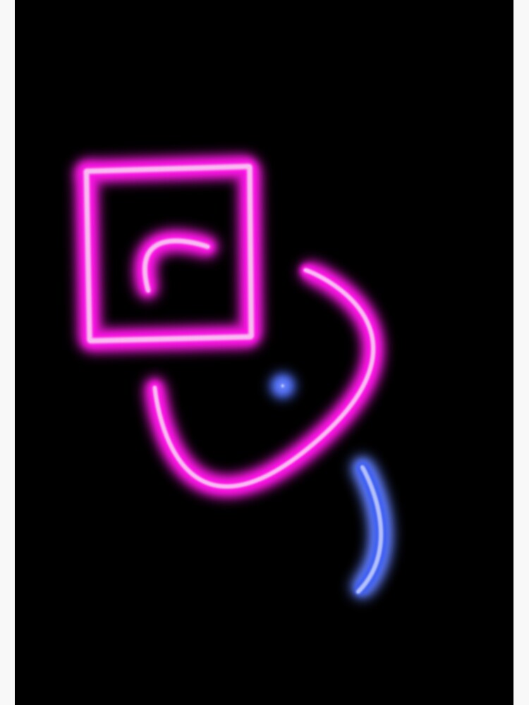 "neon mouse" Sticker by Sun-spot | Redbubble