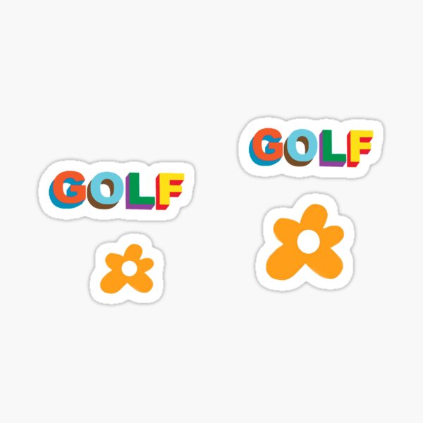 "Tyler the creator golf le fleur " Sticker for Sale by prin24ss | Redbubble