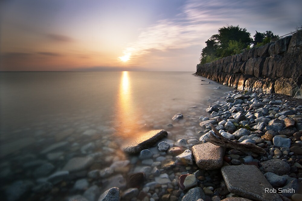 "Sunrise over Lake Ontario" by Rob Smith | Redbubble