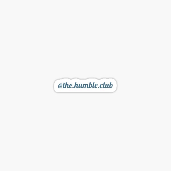 TheHumbleClub Shop | Redbubble