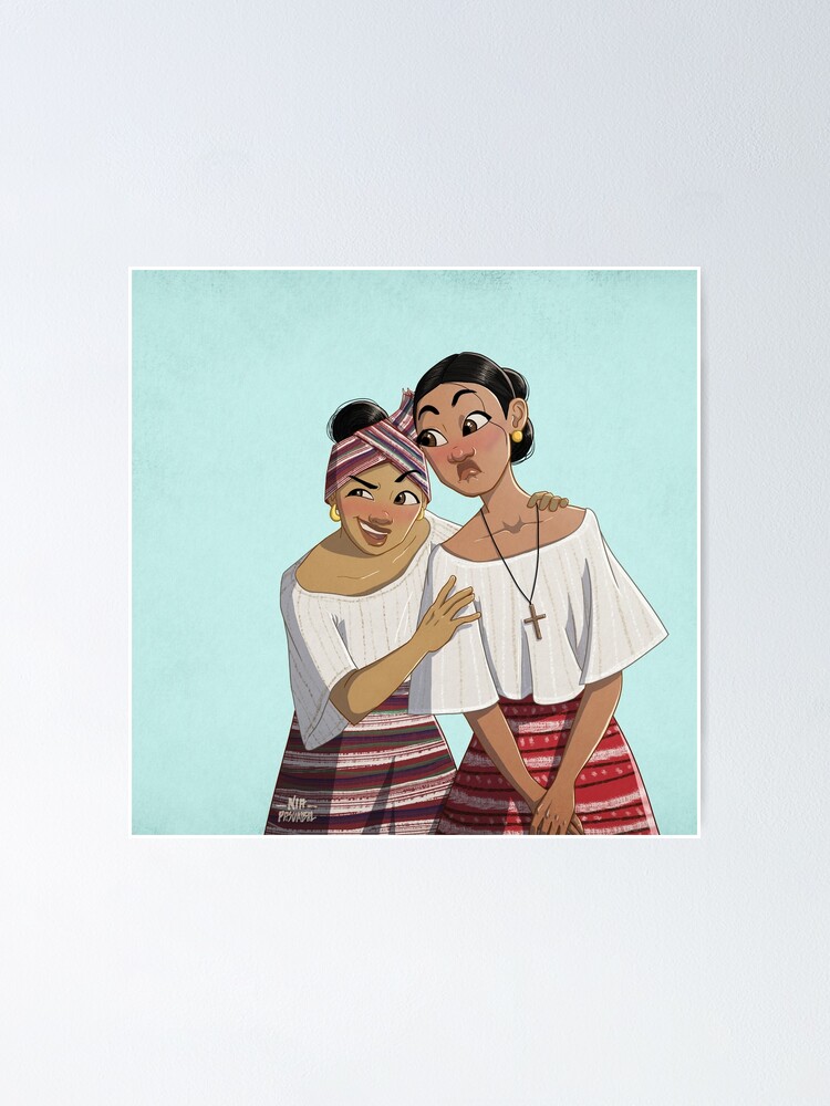 "Chismosa" Poster for Sale by niapasumbal | Redbubble