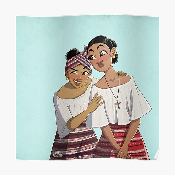 "Chismosa" Poster for Sale by niapasumbal | Redbubble