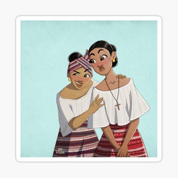 "Chismosa" Sticker for Sale by Nia Pasumbal | Redbubble