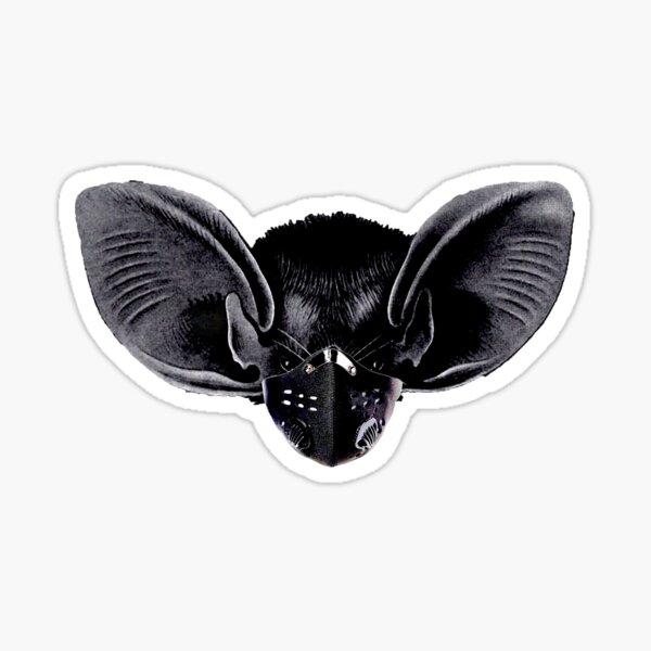 "Out of Hell.... Masked Bat" Sticker for Sale by TribeJunky | Redbubble