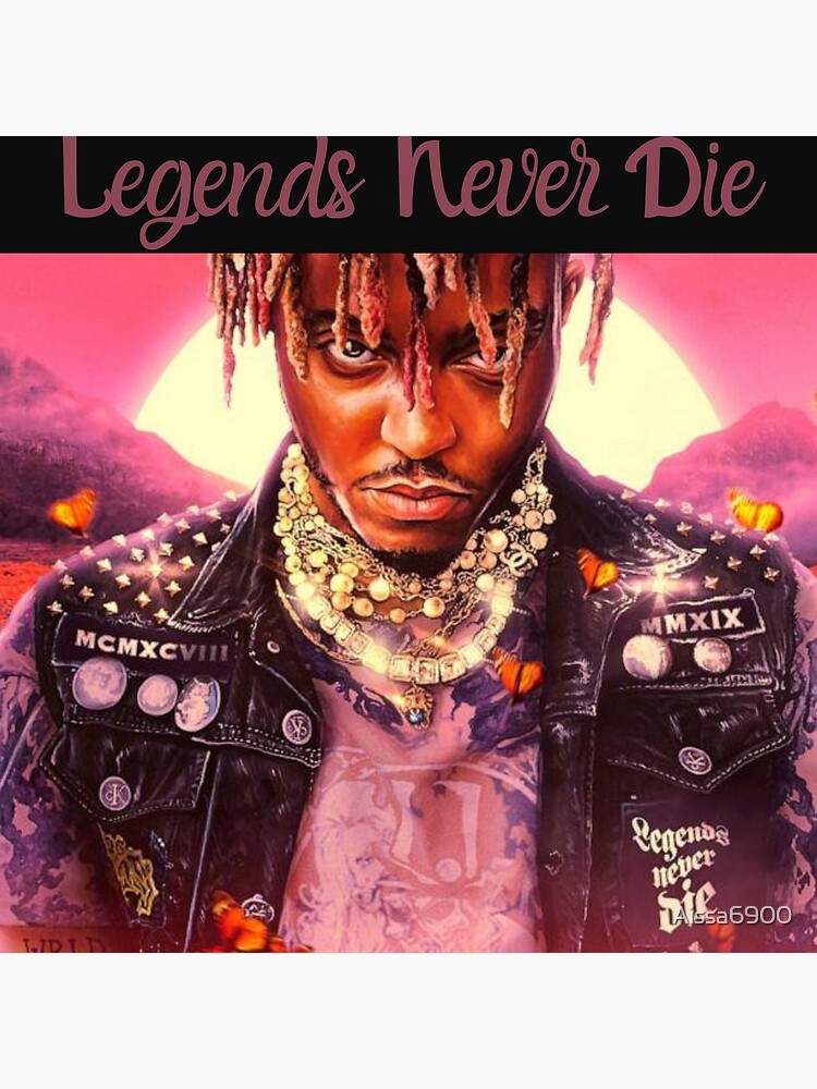 Cover Legends Never Die Juice Wrld Poster By Aissa6900 Redbubble