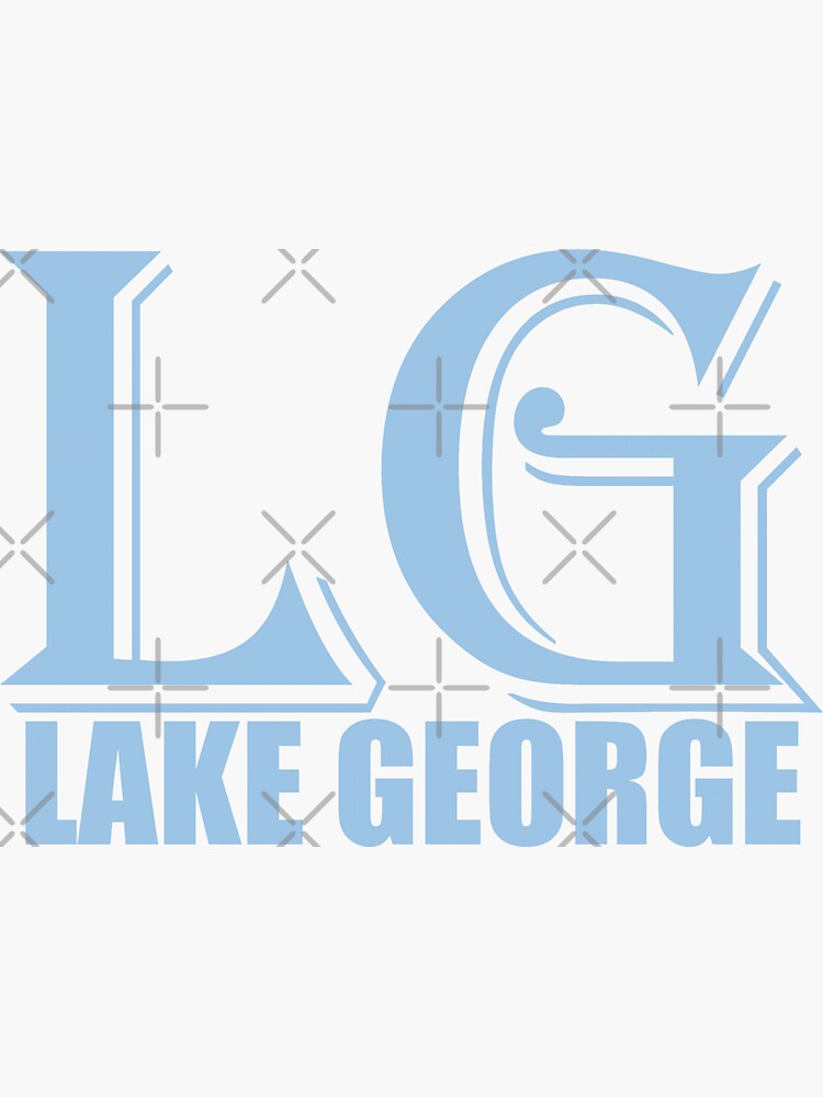 "Lake George NY" Sticker for Sale by polishalpaca | Redbubble