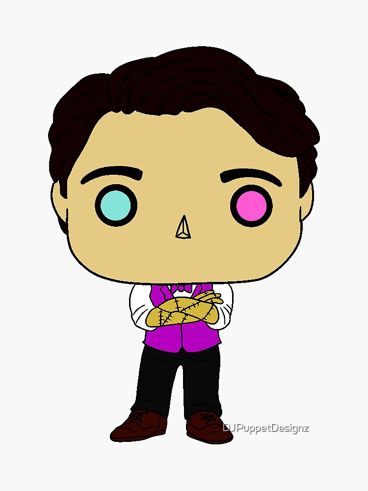 "Dawko (Dawktrap) Funko Pop " Sticker by DJPuppetDesignz | Redbubble