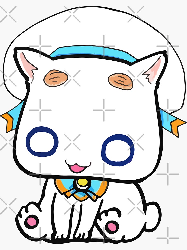 "PRESIDENT ARIA ANIME FAN ART" Sticker for Sale by ElioEvang | Redbubble