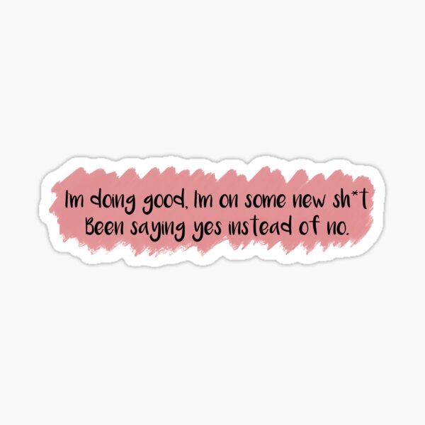 Taylor Swift Folklore Lyrics Sticker For Sale By Mkshoun Redbubble
