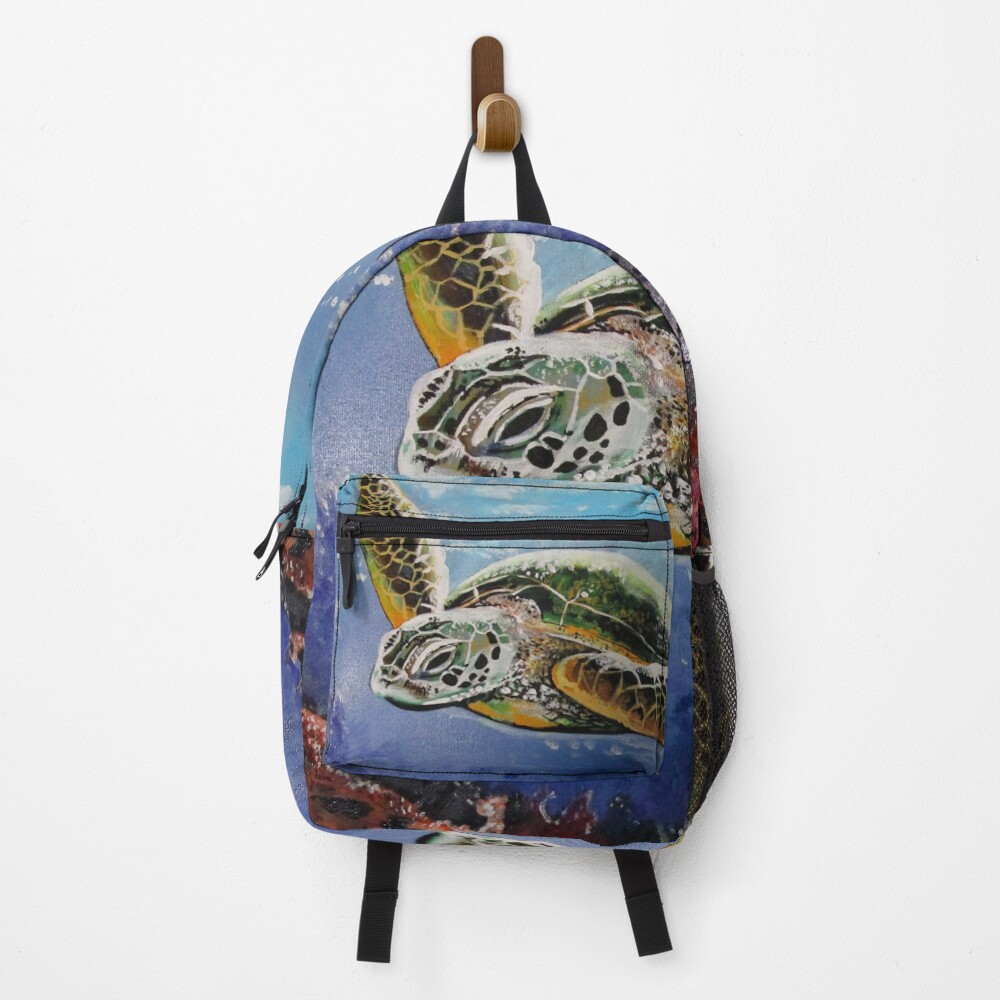 "Sea Turtle" Backpack for Sale by Adamzworld | Redbubble