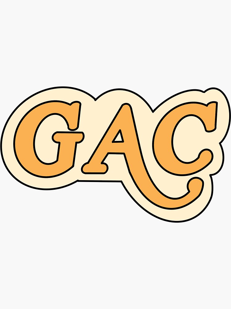 "retro gac" Sticker by sydhenrichs | Redbubble