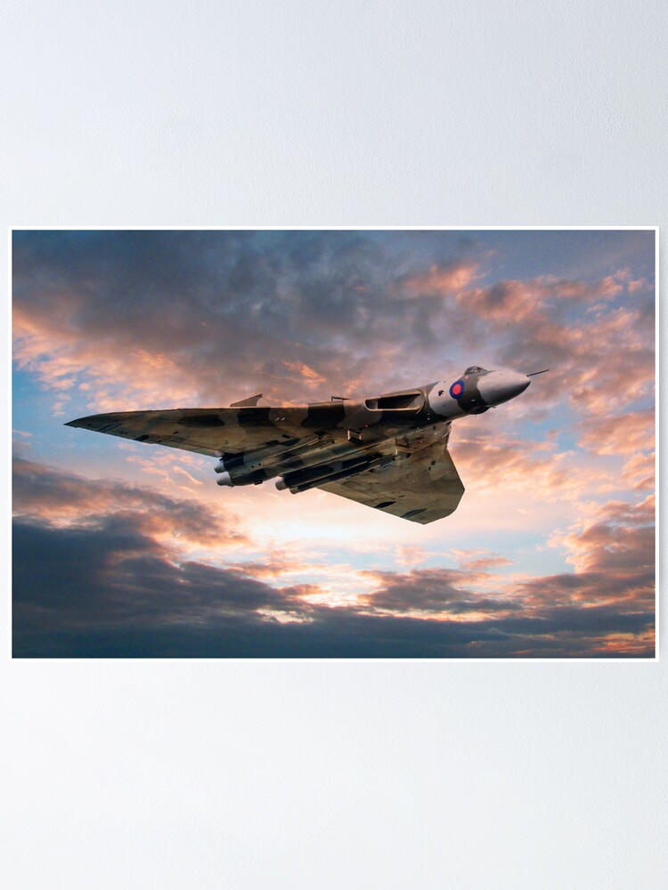 "Vulcan Bomber" Poster for Sale by aviationart | Redbubble
