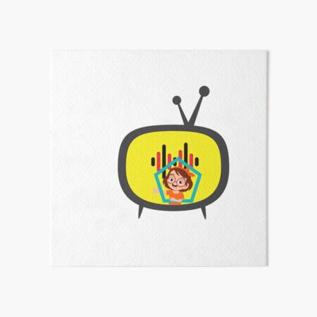 "Cartoon kid design for Redbubble" Art Board Print by anupama0008 ...