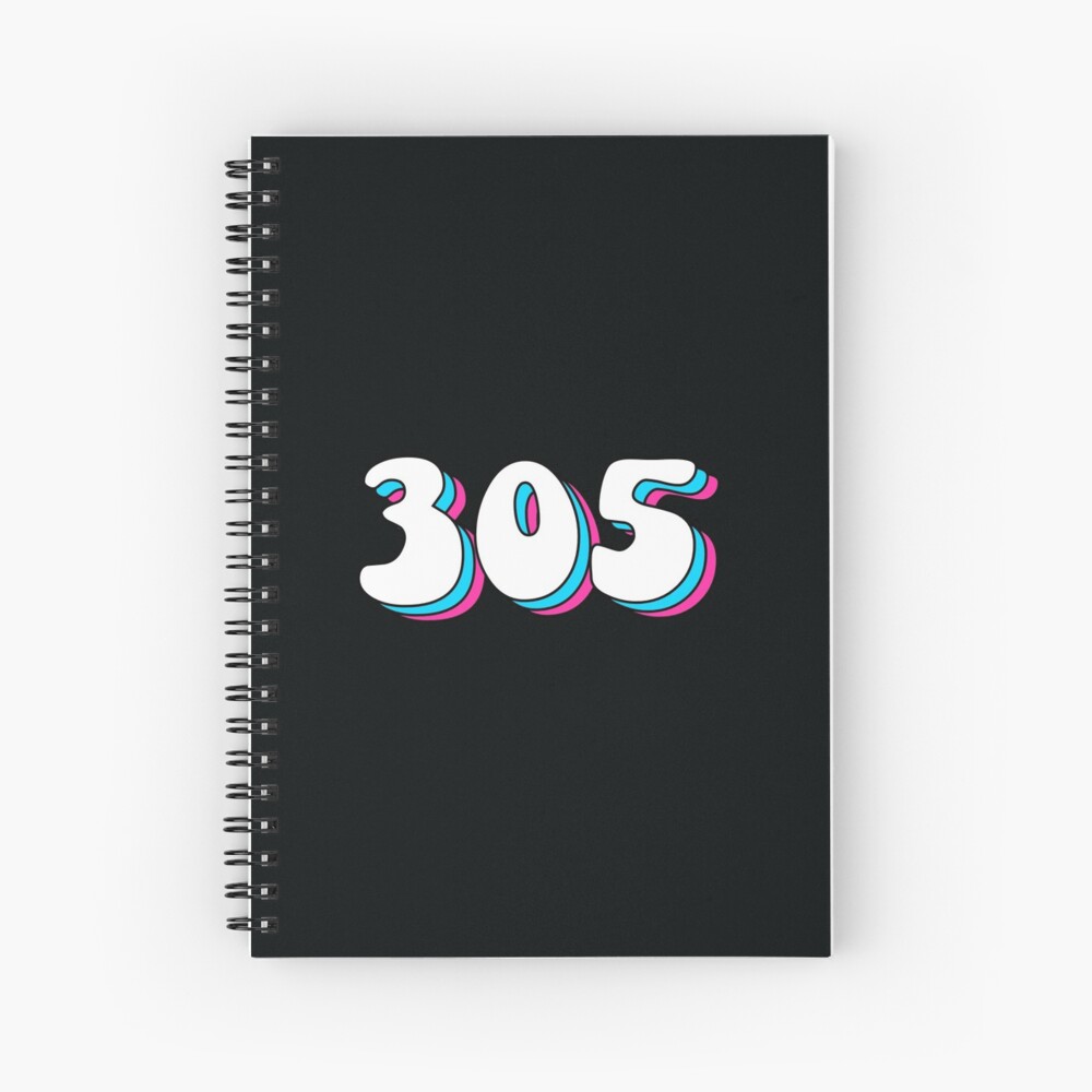 "305 Miami Vice" Sticker for Sale by Kayla Green | Redbubble