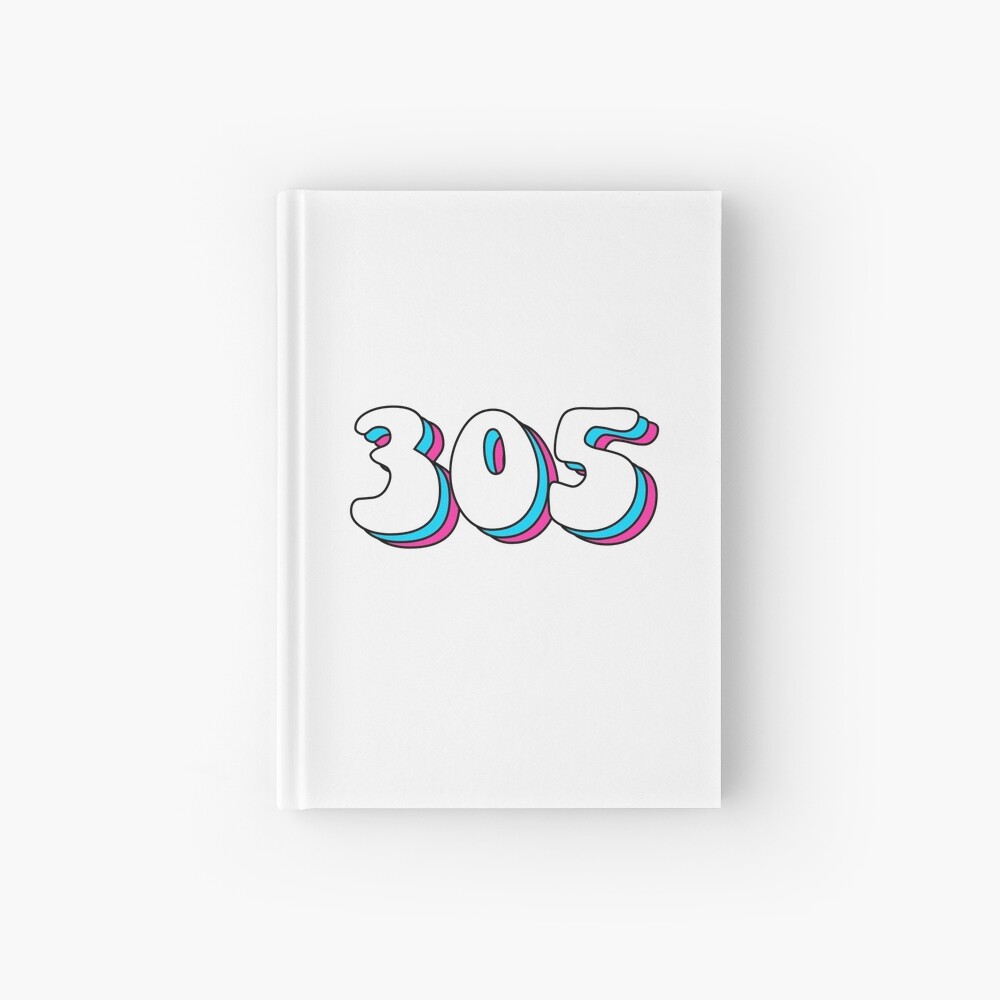 "305 Miami Vice" Sticker for Sale by Kayla Green | Redbubble