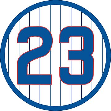 "Ryne Sandberg #23 Jersey Number" Sticker for Sale by StickBall | Redbubble