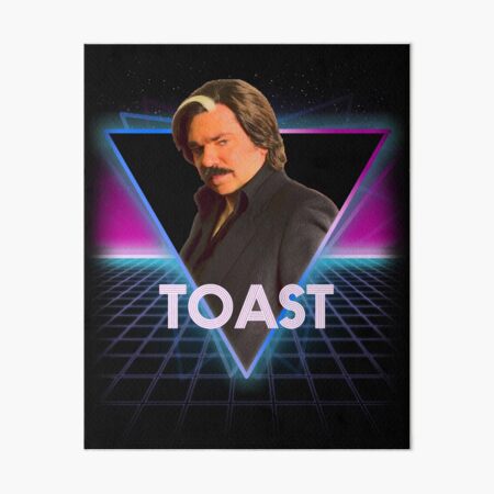 "Steven Toast Of London Retro 80s Neon Landscape" Art Board Print for ...