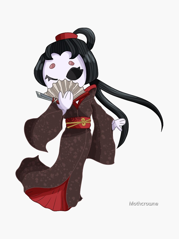 Sticker « Identité V Geisha Chibi », par Mothcrowne | Redbubble