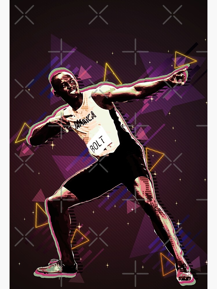 "Usain Bolt" Poster by dekuuu | Redbubble