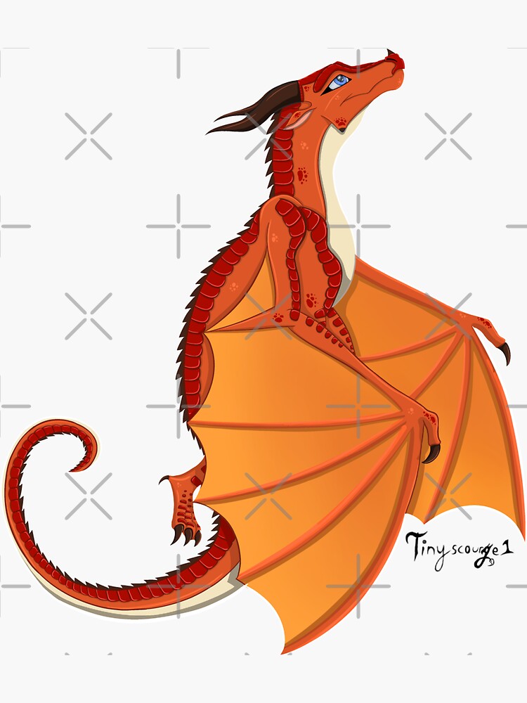 "SkyWing" Sticker by tinyscourge1 | Redbubble