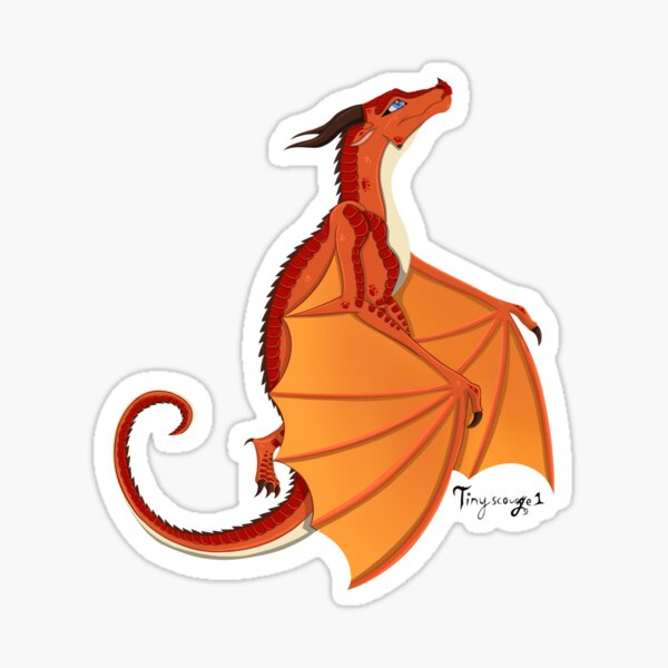 "SkyWing" Sticker by tinyscourge1 | Redbubble
