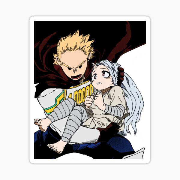 "BNHA Lemillion and Eri" Sticker for Sale by c0ffe | Redbubble