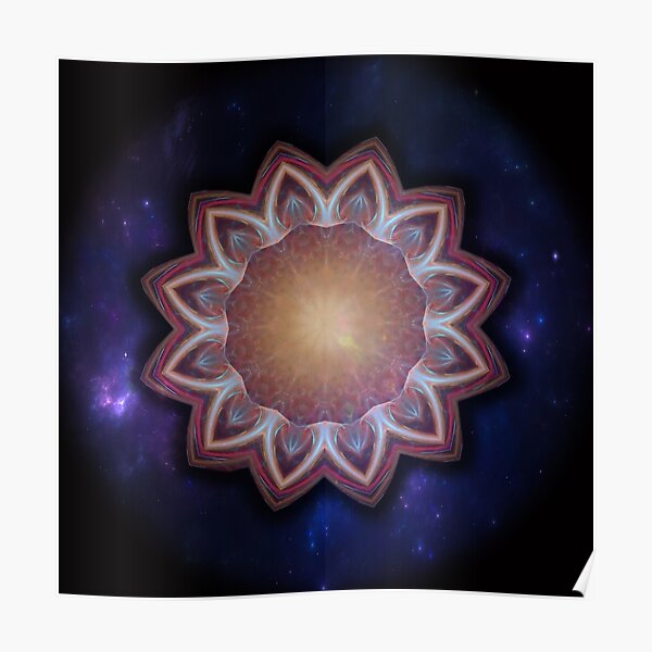 "The Sunflower Nebula" Poster for Sale by Tbone2050 | Redbubble