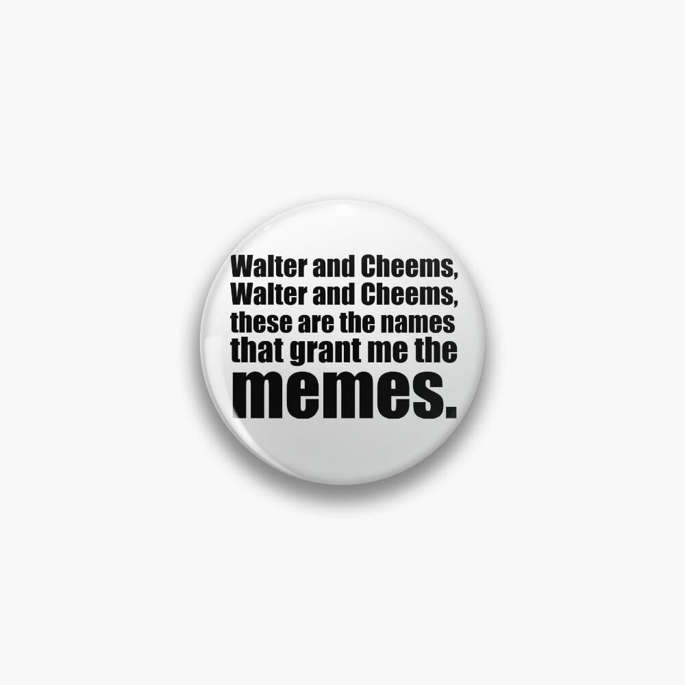 "Walter and Cheems Meme Quote" Art Board Print for Sale by krisola ...