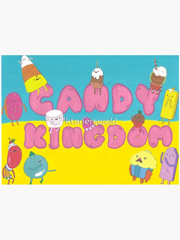 "Adventure Time Candy Kingdom" Poster for Sale by ktauerswald | Redbubble