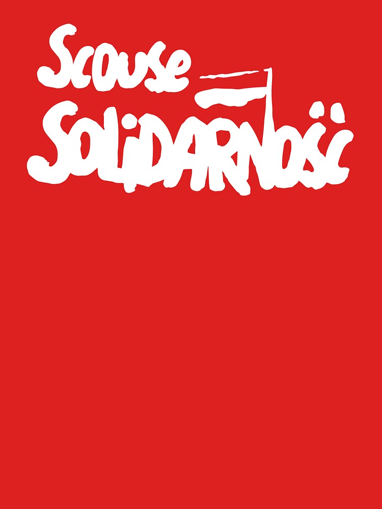 "Scouse Solidarnosc (Scouse Solidarity) " Essential T-Shirt for Sale by ...