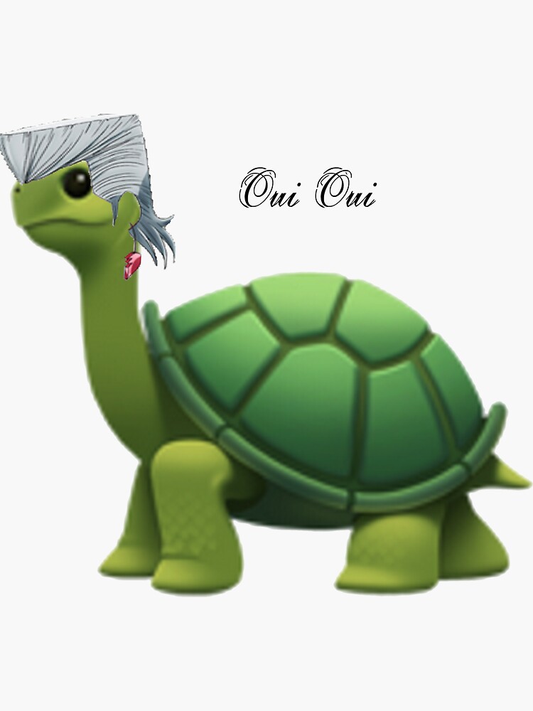 "Polnareff Turtle" Sticker for Sale by MaximusMasked | Redbubble