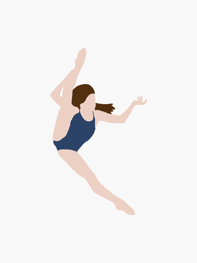 "Girl Dancing" Sticker by EllieJansen | Redbubble